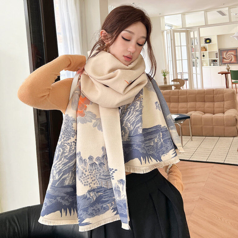 Khăn quàng cổ cao cấp len Cashmere cho nữ KQ-WD32 làm quà tặng - Wiix ...