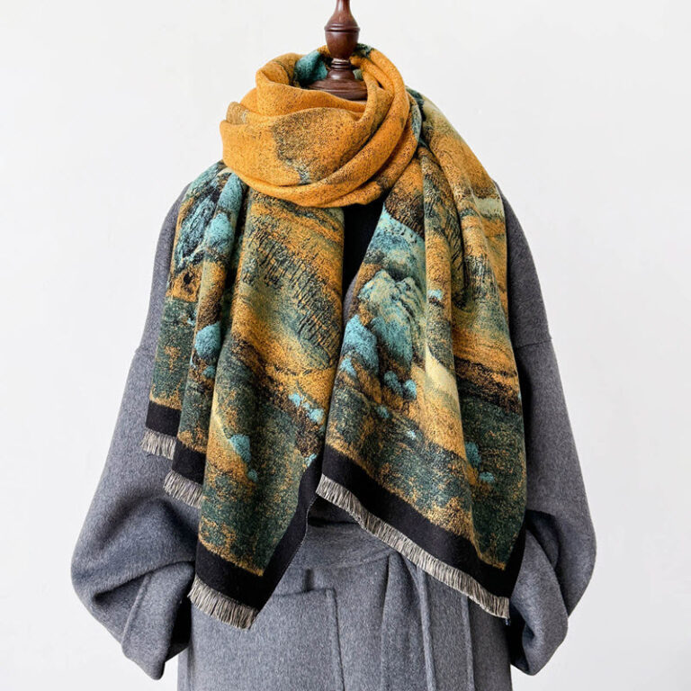 Khăn quàng cổ cao cấp len Cashmere cho nữ KQ-WD38 làm quà tặng - Wiix ...